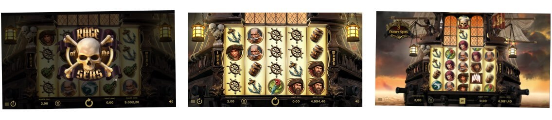 Rage of the Seas slot (NetEnt) - maxvinst 27 444x